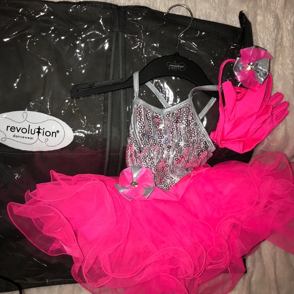 Dresses | Brand New Silver Pink Tutu Leo Dress 3 Piece Set | Poshmark